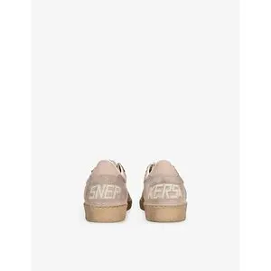 GOLDEN GOOSE Ball Star Suede Trainers - Pale Pink