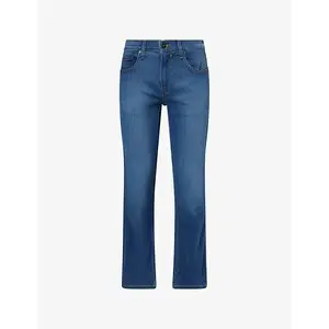 Paige Normandie Straight-leg Denim Jeans