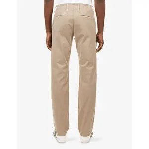 Paige Vincent Straight-leg Cotton-blend Chino Trousers