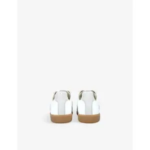 MAISON MARGIELA Replica Paint Leather Trainers - White
