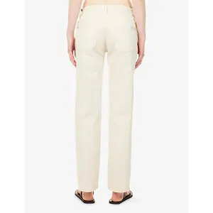 7 For All Mankind Calie Straight-leg Denim Jeans