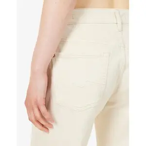 7 For All Mankind Calie Straight-leg Denim Jeans