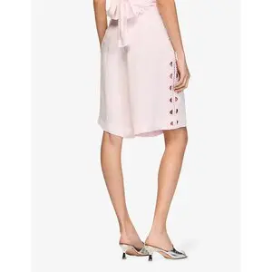 Sandro Floral Jacquard Bermuda Shorts