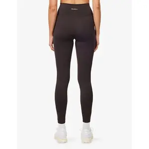 ADANOLA Ultimate Wrap Gym Leggings - Coffee Bean