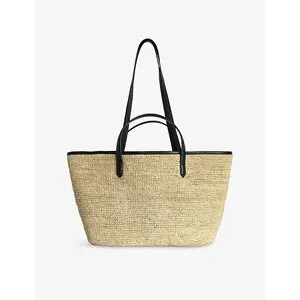 Zadig&Voltaire Wings Raffia Basket Bag