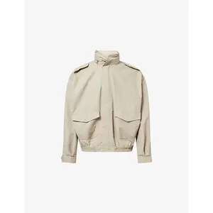 Simkhai Shane Funnel-neck Tech Woven Jacket