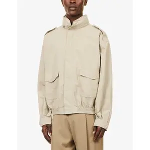 Simkhai Shane Funnel-neck Tech Woven Jacket