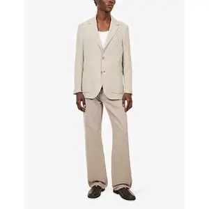 Sunspel Single-breasted Linen Blazer