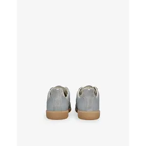 MAISON MARGIELA Replica Leather Trainers - Blue/pal.c