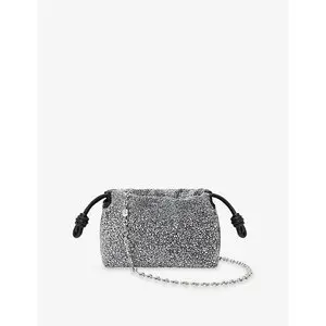 Loewe Flamenco Beads Mini Purse - Black/silver