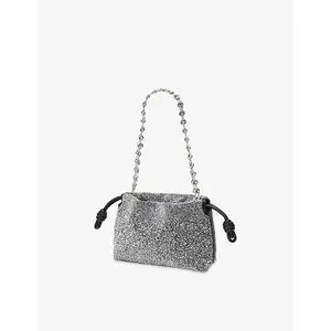 Loewe Flamenco Beads Mini Purse - Black/silver