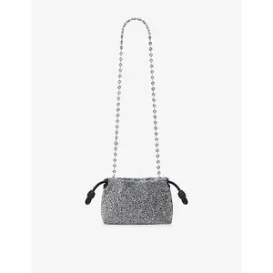 Loewe Flamenco Beads Mini Purse - Black/silver