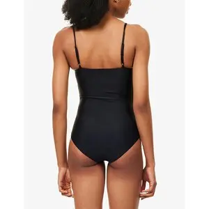 OCEANUS Celestial Star Embellished Swimsuit