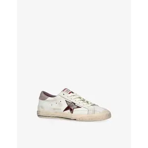 GOLDEN GOOSE Super Star Leather Trainers