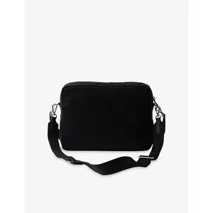 Prada Re-nylon Leather-trimmed Woven Shoulder Bag