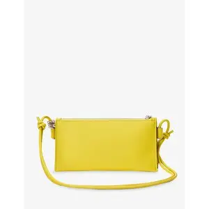 Loewe Joya Leather Pouch - Lemon