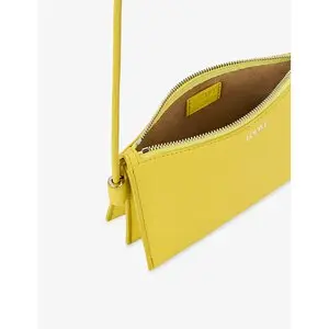 Loewe Joya Leather Pouch - Lemon