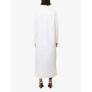 Alaïa Asymmetric Hem Cotton Shirt