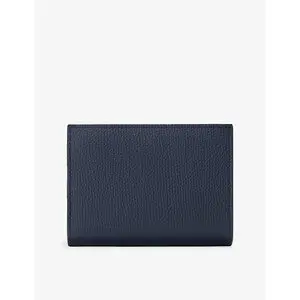 Loewe Anagram Compact Leather Wallet - Deep Navy