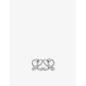 Loewe Double L Brass Dice Charm - Silver