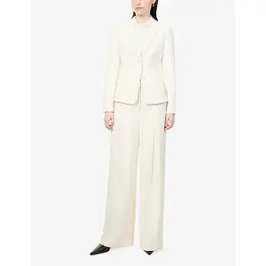 Theory Shaped Long-sleeve Woven Blazer