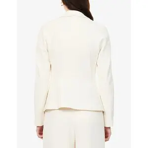 Theory Shaped Long-sleeve Woven Blazer