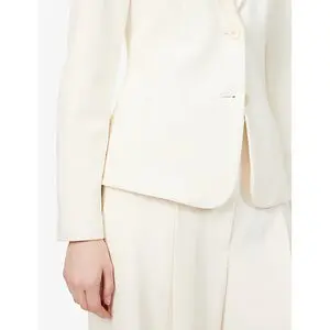 Theory Shaped Long-sleeve Woven Blazer