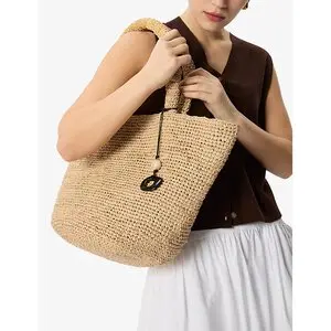 Whistles Raffia Tote Bag