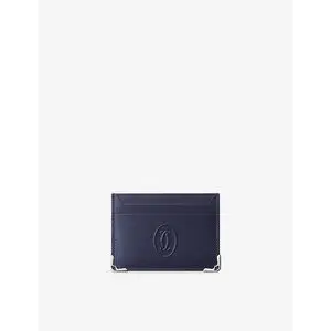 Cartier Must De Leather Card Holder - Blue
