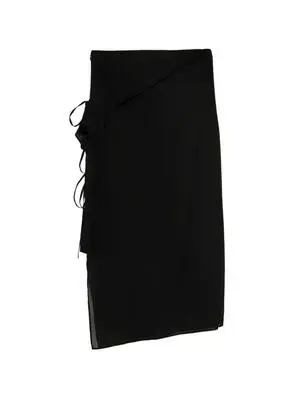 LIMI FEU Asymmetric Lace-up Skirt