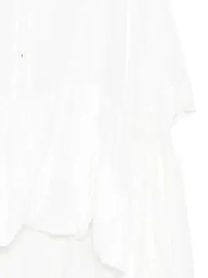 RUNDHOLZ Ruffled Tiered Dress