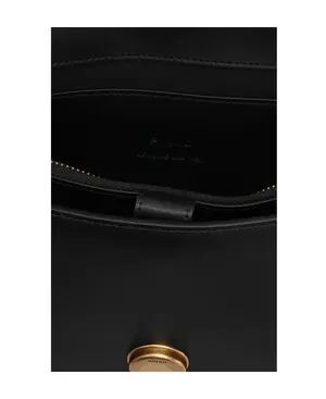 Pinko Love One Logo Plaque Mini Crossbody Bag