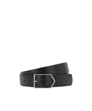 Canali Leather Reversible Belt - Black