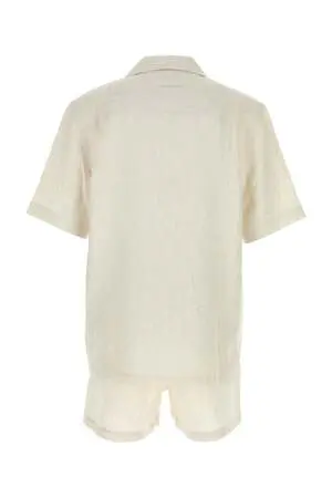 Zegna Embroidered Linen Pyjama