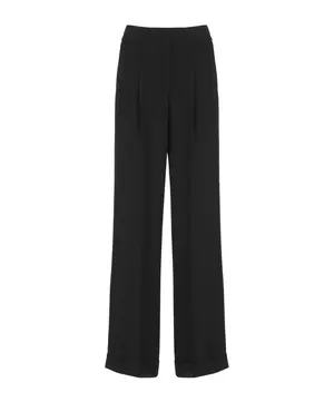 Peserico Wide Leg Pleated Pants