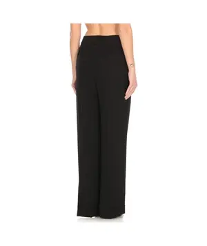 Peserico Wide Leg Pleated Pants
