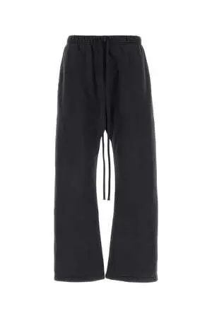 Fear Of God Slate Cotton Joggers - Black