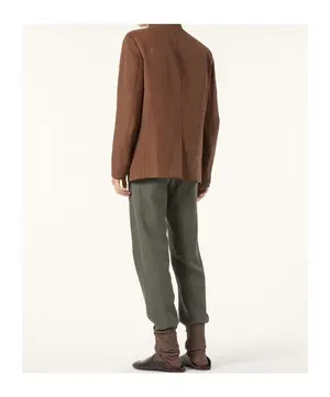 Loro Piana Spagna Long-sleeved Buttoned Jacket