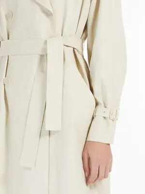 Max Mara Ronco Belted Button-up Trench Coat