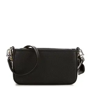 Michael Kors Heart Charm Leather Tote Bag