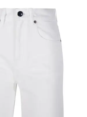 Victoria Beckham Wide-leg Nine-quarter Jeans