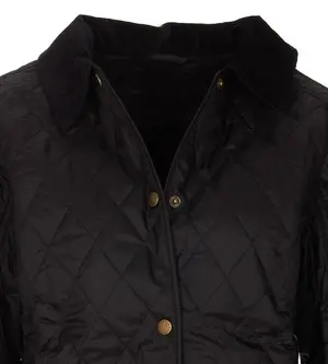 Barbour Annadale Quilted Jacket With Logo Embroidery - Black