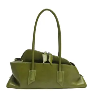 Attico Double-handled Shoulder Bag - Olive Green