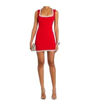 Retrofete Bexley Dress - Cardinal