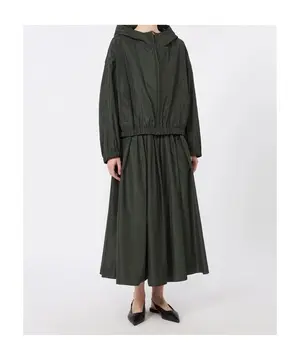 Max Mara Eliseo Hooded Bomber Jacket - Dark Green