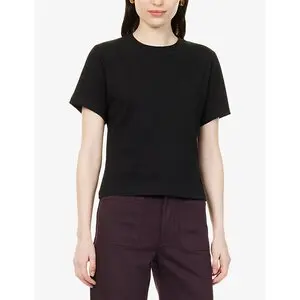 Victoria Beckham Jamie Round-neck Cotton T-shirt