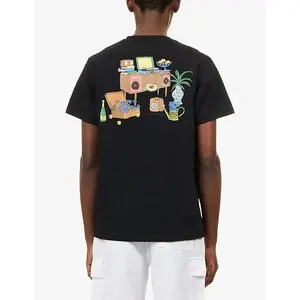 ARRELS BARCELONA Stereo Graphic-print Cotton T-shirt