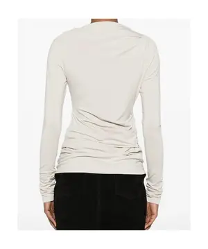 ENTIRE STUDIOS Long-sleeved Draped T-shirt