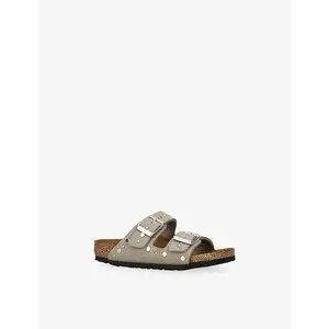 BIRKENSTOCK Arizona Rivets Suede Sandals