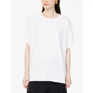 Khaite Winsley Crew-neck Cotton T-shirt